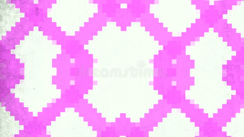 Pink Pixels Pattern in 8 Bit on Black Gradient Stock Video - Video of ...