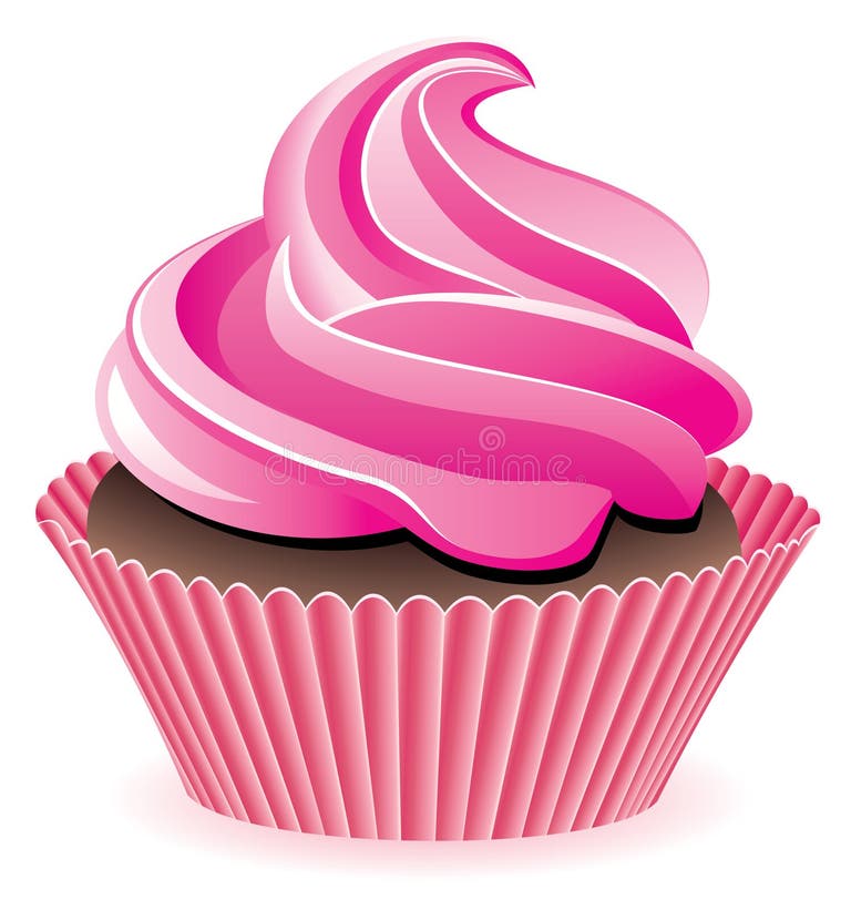 Pink Cupcake Stock Illustrations – 92,354 Pink Cupcake Stock ...