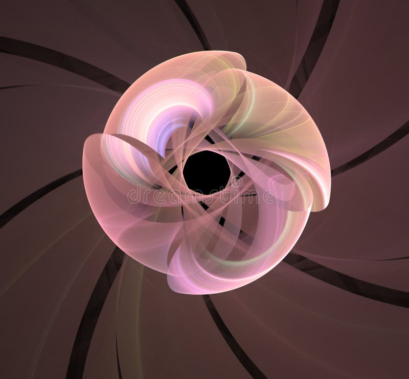 Pink Curly Logo Physics Education Fractal Logo Background Web Page ...