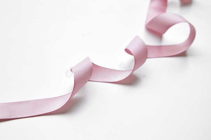 Pink curly ribbon stock photo. Image of background, abstract - 81365312