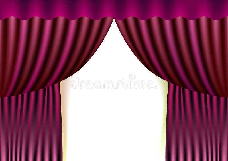 Pink Curtain Stock Illustrations – 27,490 Pink Curtain Stock ...