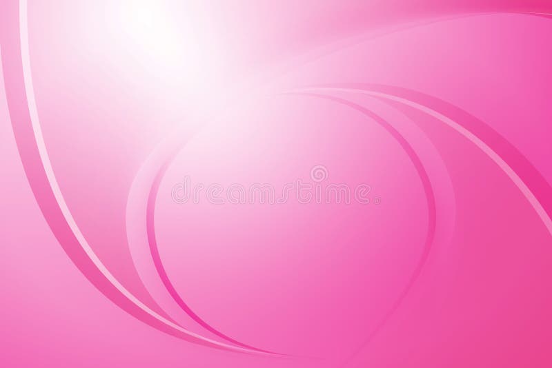 The Pink with Curve Abstract Background Template Stock Illustration ...