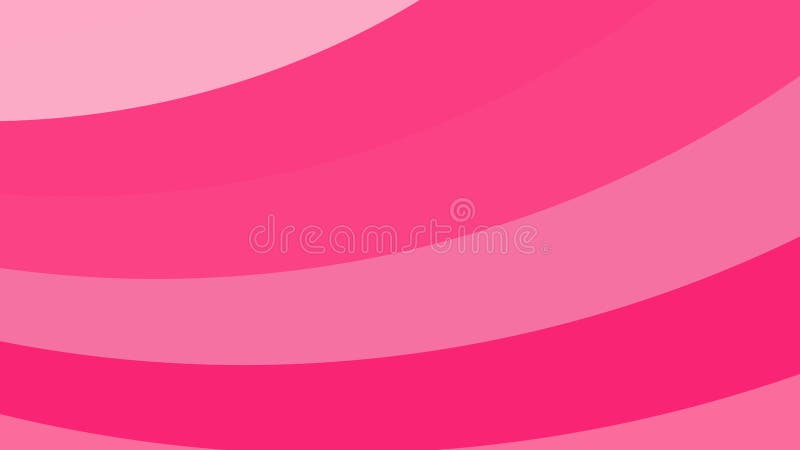 Pink Curved Stripes Background Vector Illustration Stock Vector ...