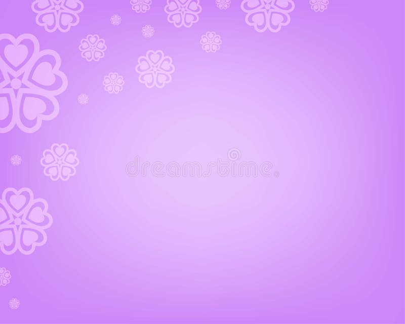 Pink Cute Flower Light Card Background Stock Vector - Illustration of ...