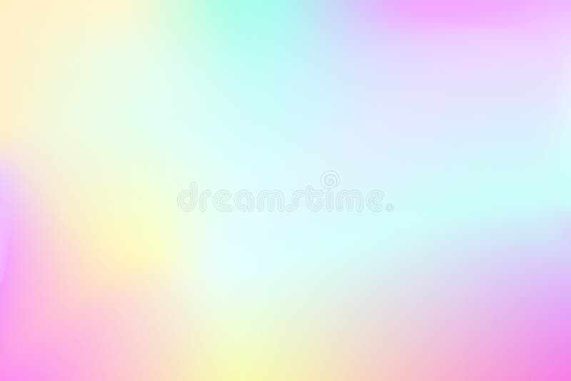 Pink Cyan Vector Gradient Background. Pastel Color Gradient Mesh. Soft ...