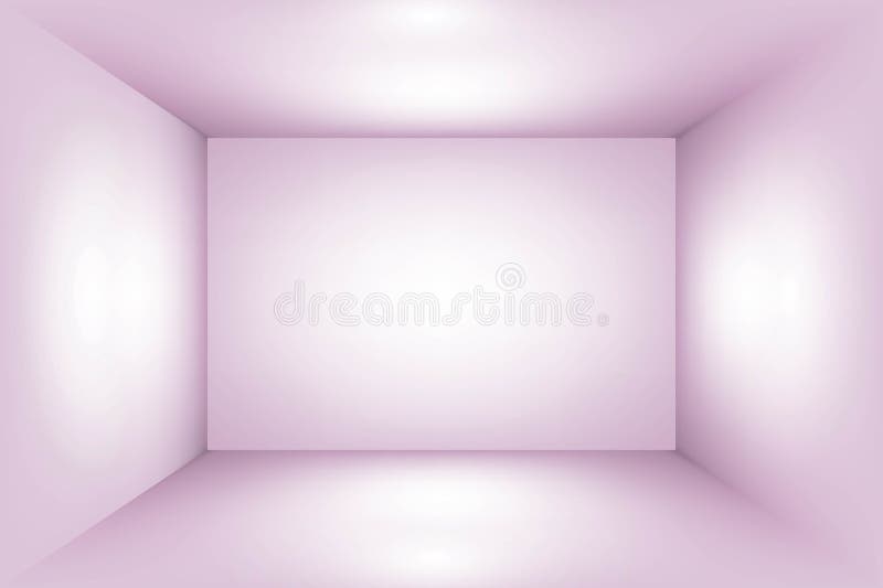 Pink 3d Studio Room, Light Box Podium Gallery Space Perspective, Inside ...
