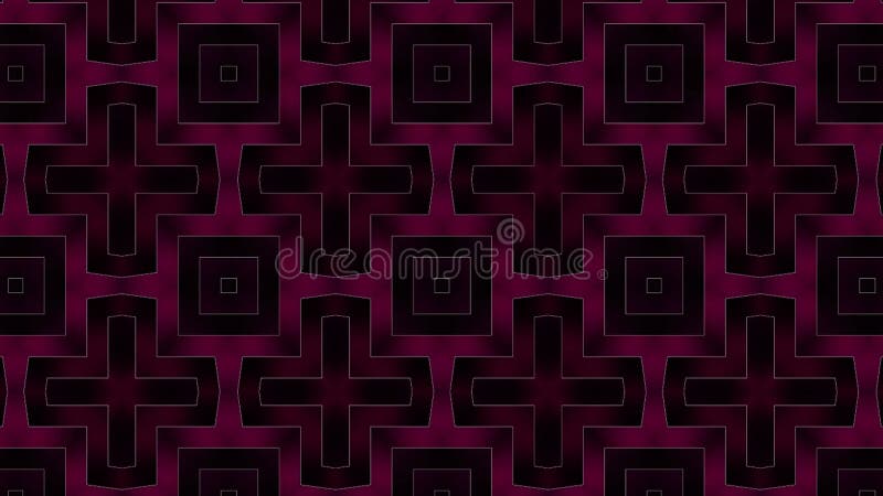 Pink Dark and Black Seamless Tile Pattern with Squares and Crosses ...