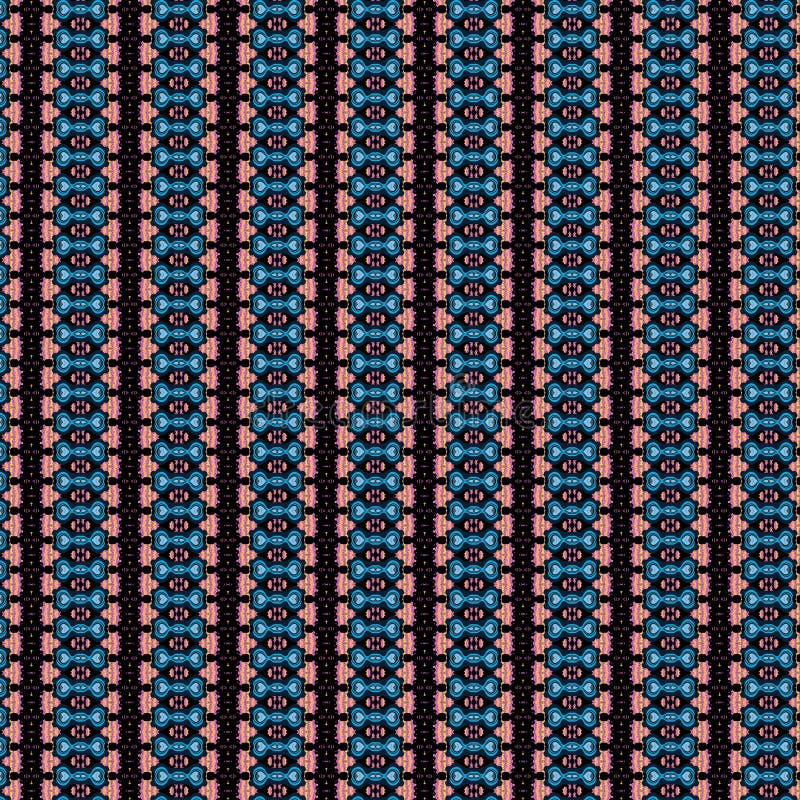 Blue Pink Dark Forms, Shapes Geometries, Repeated Elegant Design ...