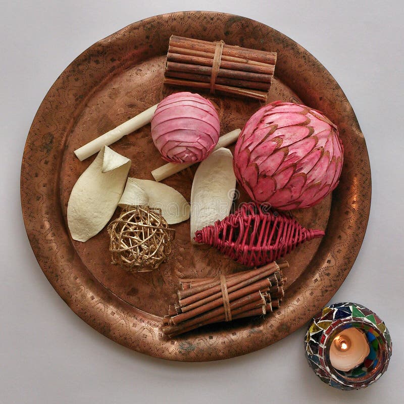 Pink decor stock photo. Image of ancient, design, copper - 49240960