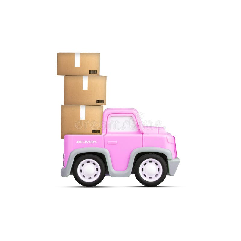 Pink Van Box Truck Stock Photos - Free & Royalty-Free Stock Photos from ...