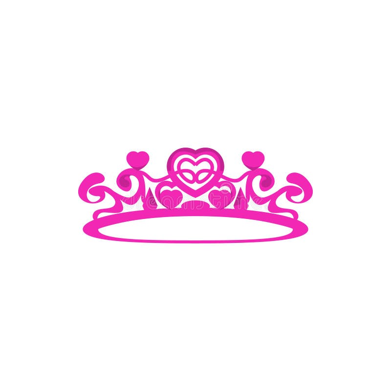 Crown Monarchy Royal Power Flat Color Line Icon Stock Vector