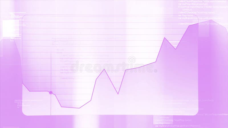 Pink Diagram. Motion.a Light-delicate-colored Graph that Runs Rising ...