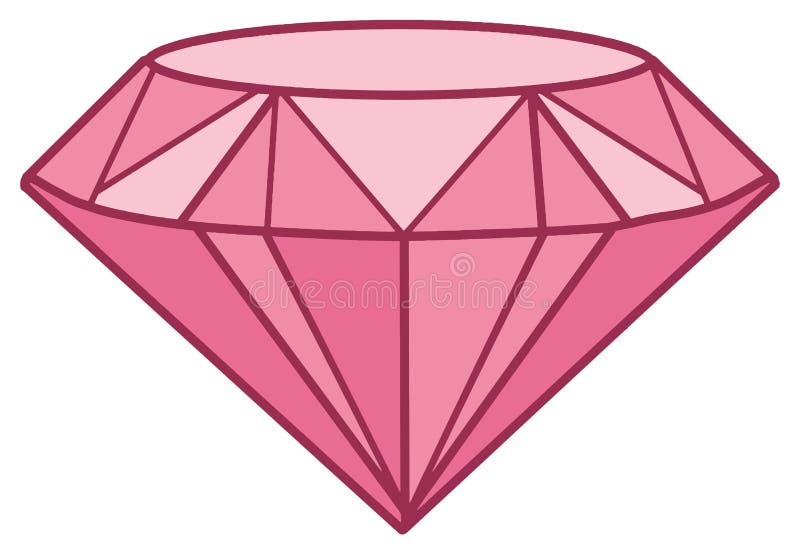 Pink Diamond Clip Art Pink Diamond Stock Illustrations, Cliparts And