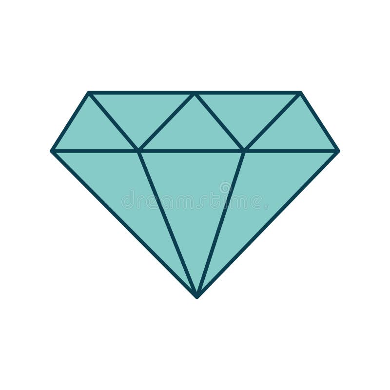 Pink Diamond with Colored Circles Stickers Stock Vector - Illustration ...