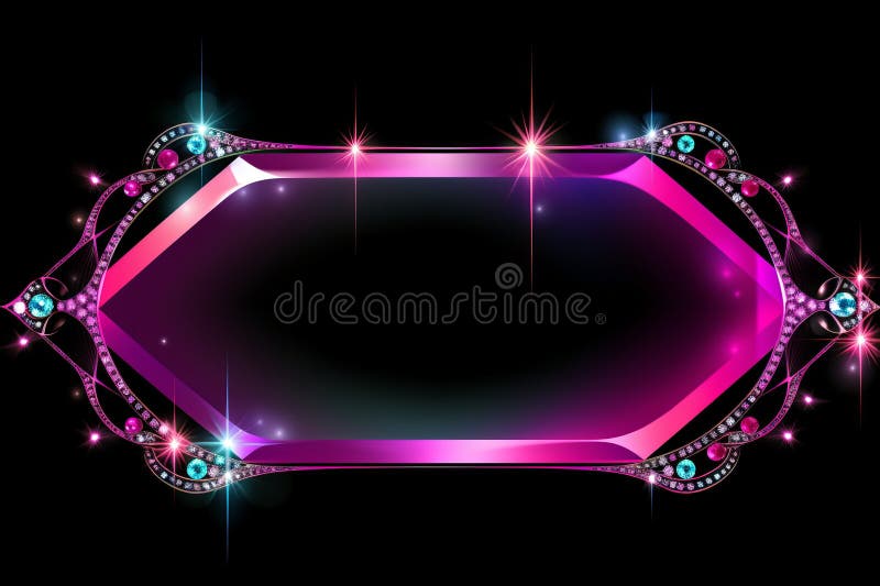 Diamond frame stock photo. Image of jewels, ornament - 55308662