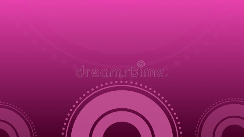 Pink, Digital and Circle Design for Background or Neon Poster, Colorful ...