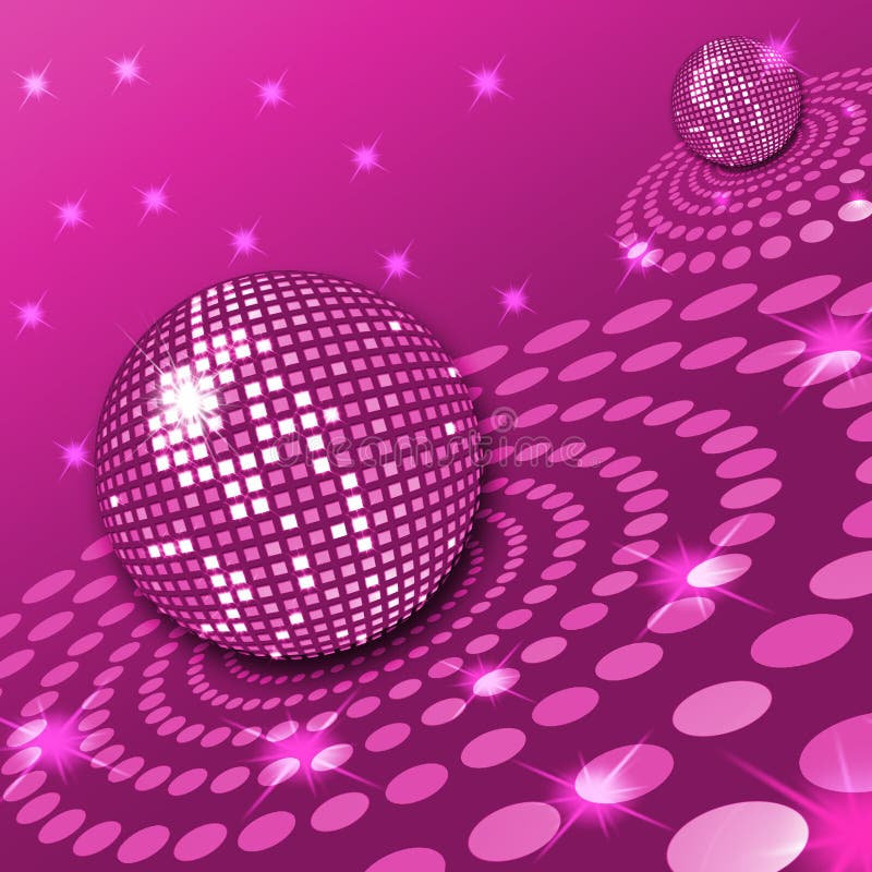 Shiny disco ball. stock vector. Illustration of music - 3072610