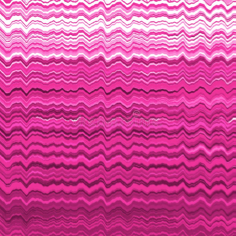 Pink Distorted Lines Pattern Stock Illustration - Illustration of ...