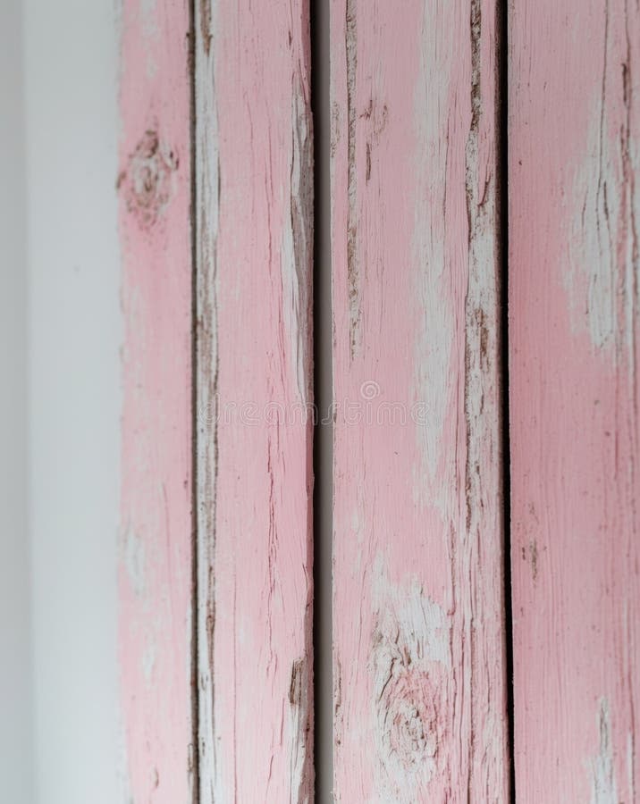 Pink Distressed Wooden Plank Background Texture Stock Image - Image of ...