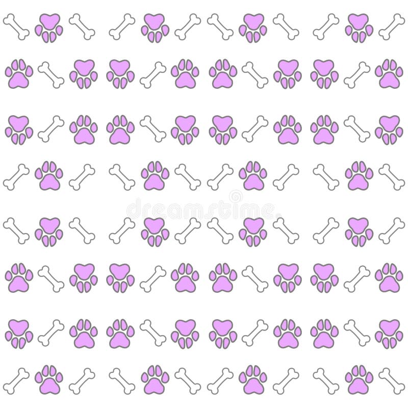 Background of footprints stock vector. Illustration of silhouette ...