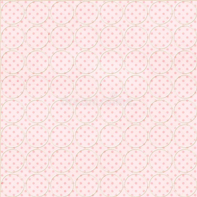 Pink dotted background stock illustration. Illustration of abstract ...
