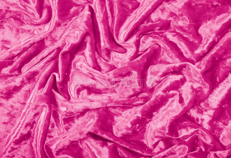 Pink draped velvet textile stock photo. Image of mildness - 223992326