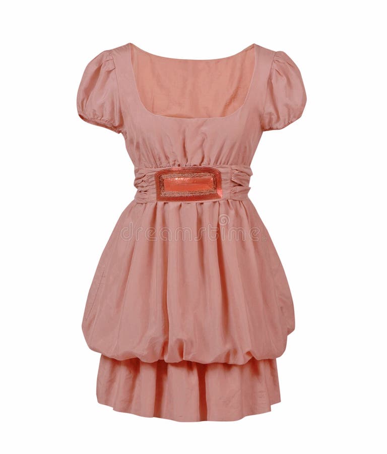 Pink dress stock photo. Image of clothes, classic, color - 33725032