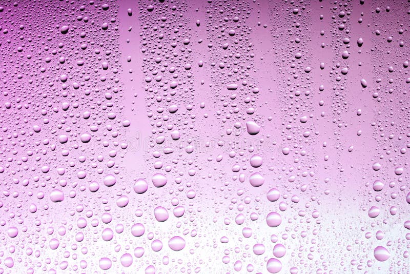 Pink water drop stock image. Image of bubbles, health - 7163155