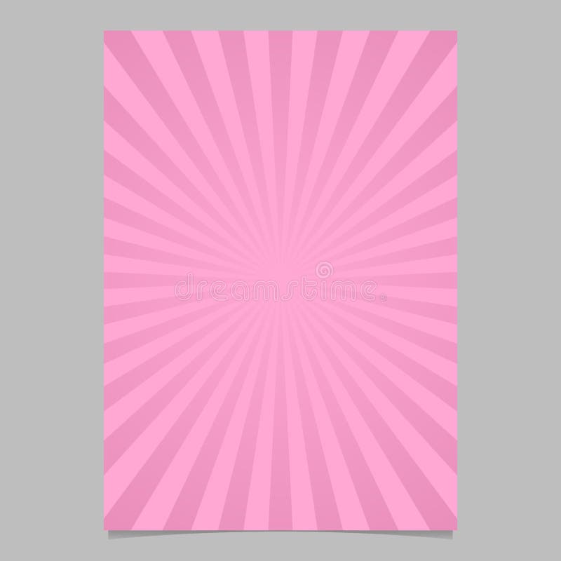 Pink Dynamic Burst Card Template - Vector Document Background Graphic ...
