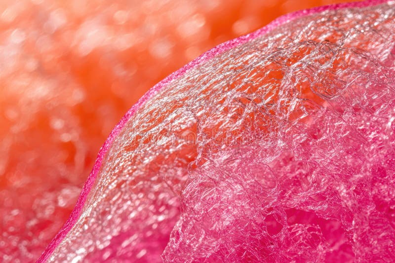 Pink Netting Texture on Orange Background Detail Stock Illustration ...