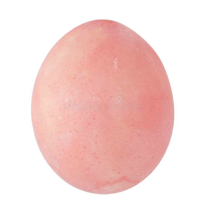 Pink egg isolated stock photo. Image of holiday, fragility - 245898012