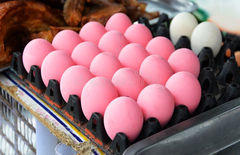 Pink egg stock photo. Image of yummy, sale, food, invent - 53775504