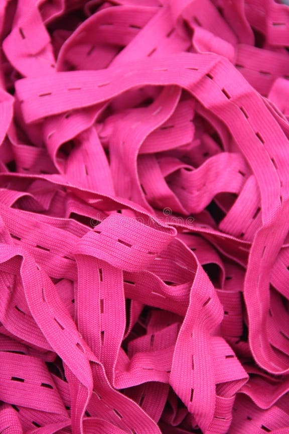 Pink elastic stock image. Image of reuse, knit, elastic - 29553559