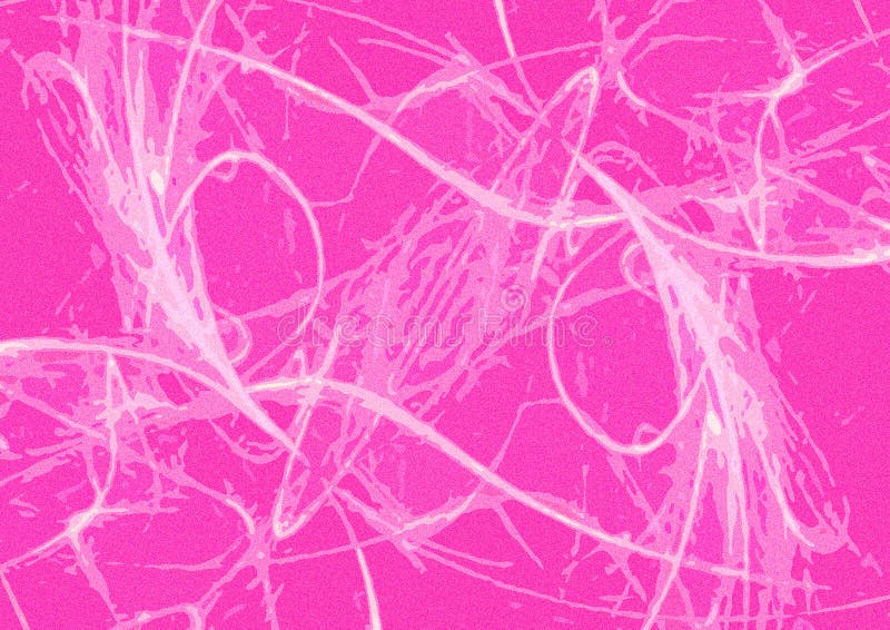 Pink Electric Spark Scribble Light Stock Image - Image of artwork ...