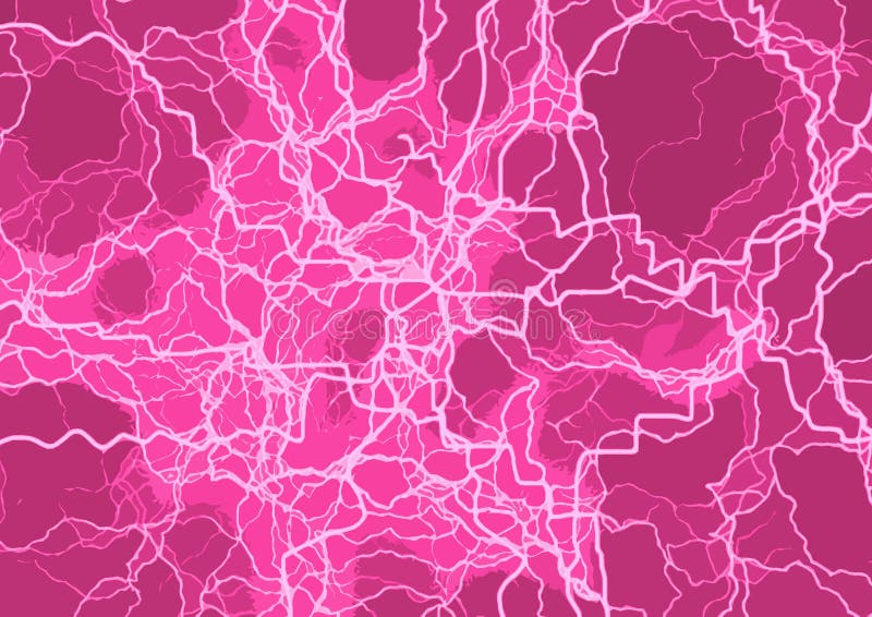 Pink Electric Spark Scribble Light Stock Image - Image of electric ...