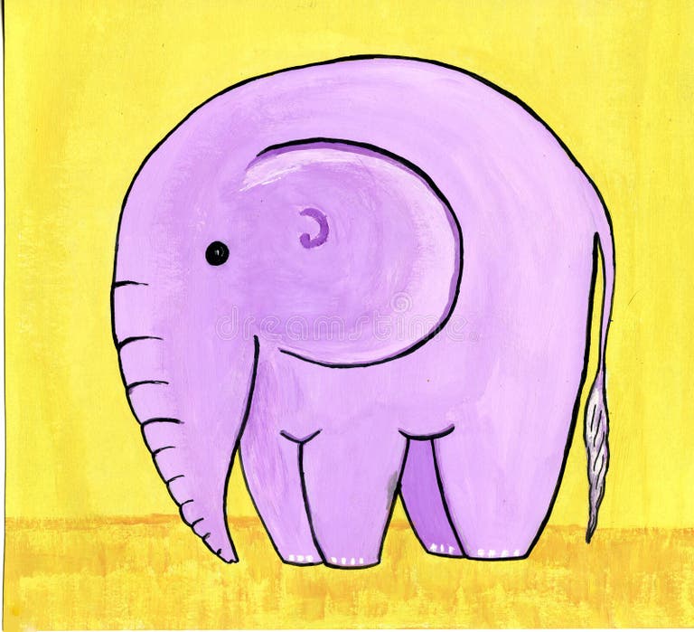 Pink Elephant Stock Illustrations 13183 Pink Elephant Stock