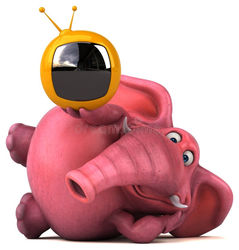 Pink Screen Television Cartoon Stock Illustrations – 188 Pink Screen ...