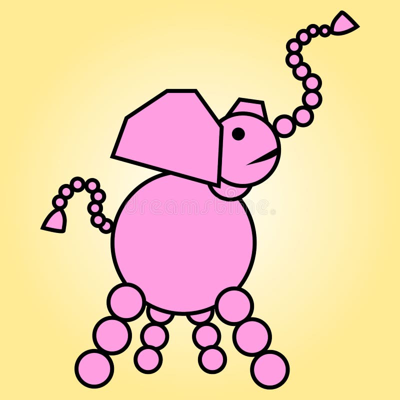 Flying Pink Elephant Stock Illustrations – 171 Flying Pink Elephant ...