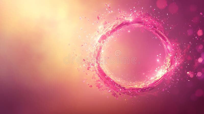 Pink Energy Swirl Abstract Background Design Stock Illustration ...