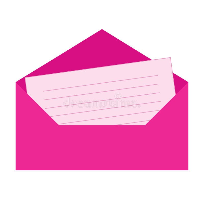 Pink Mail Envelope Stock Illustrations – 6,120 Pink Mail Envelope Stock ...
