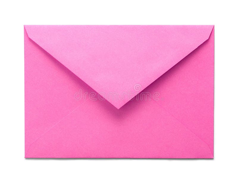 Pink Envelope stock photo. Image of background, backside - 238634116