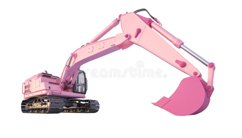 Pink Bulldozer Stock Illustrations – 75 Pink Bulldozer Stock ...