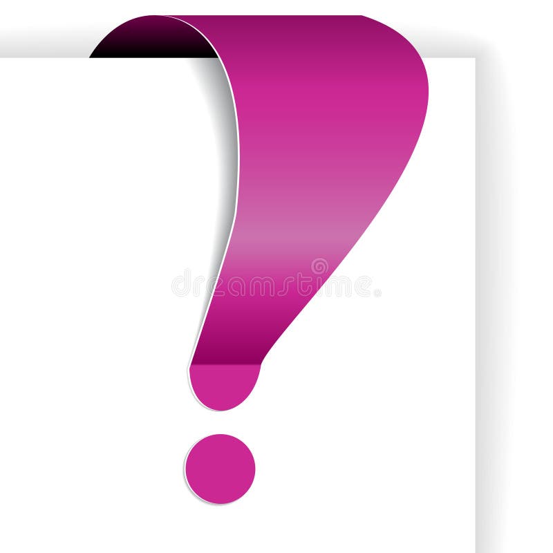 Pink Exclamation Mark - Tag for Important Items Stock Vector ...