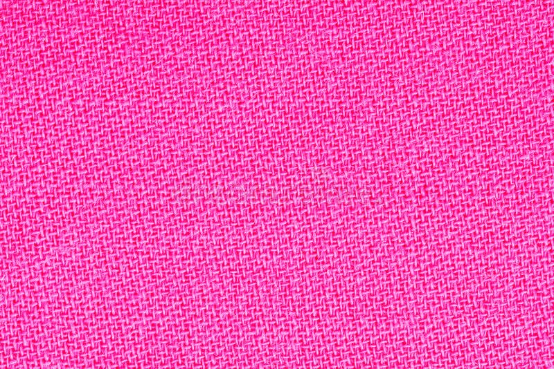 Pink Fabric Background Texture. Detail of Textile Material Close-up ...