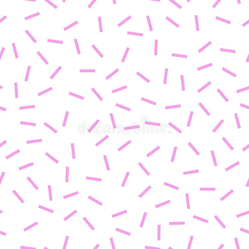 Pink Fabric Design Textile Pattern - Seamless Vector Dashes Stock ...