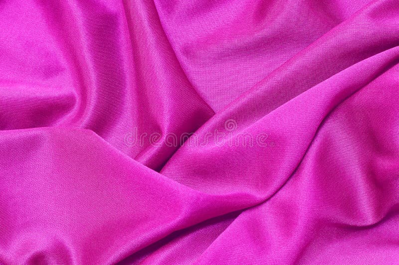 Pink Fabric Texture for Background, Pattern of Silk or Linen. Stock ...