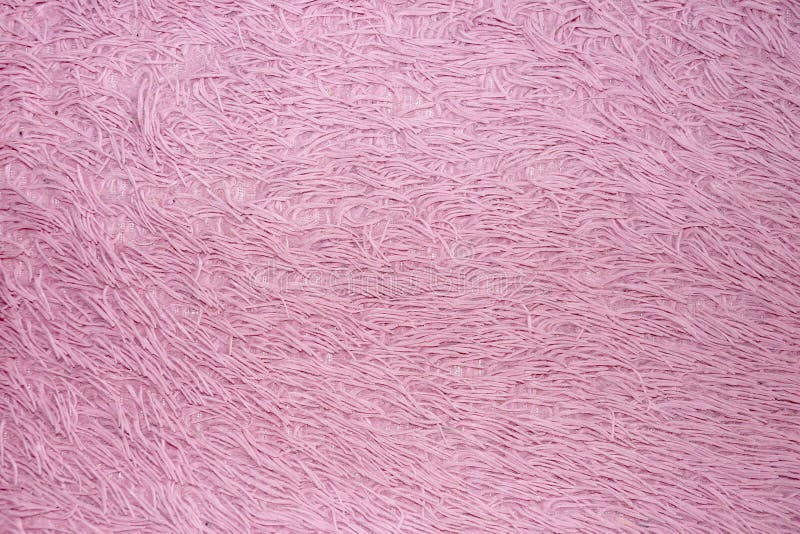 Pink Faux Fur for Textile Fur Background Close-up Stock Image - Image ...