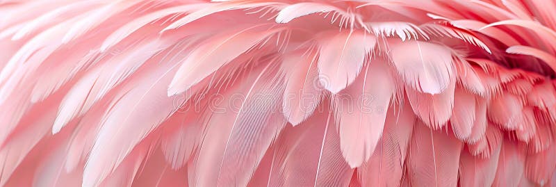 Pink Feathers Background, Flamingo Plume Pattern, Wings Feather Texture ...
