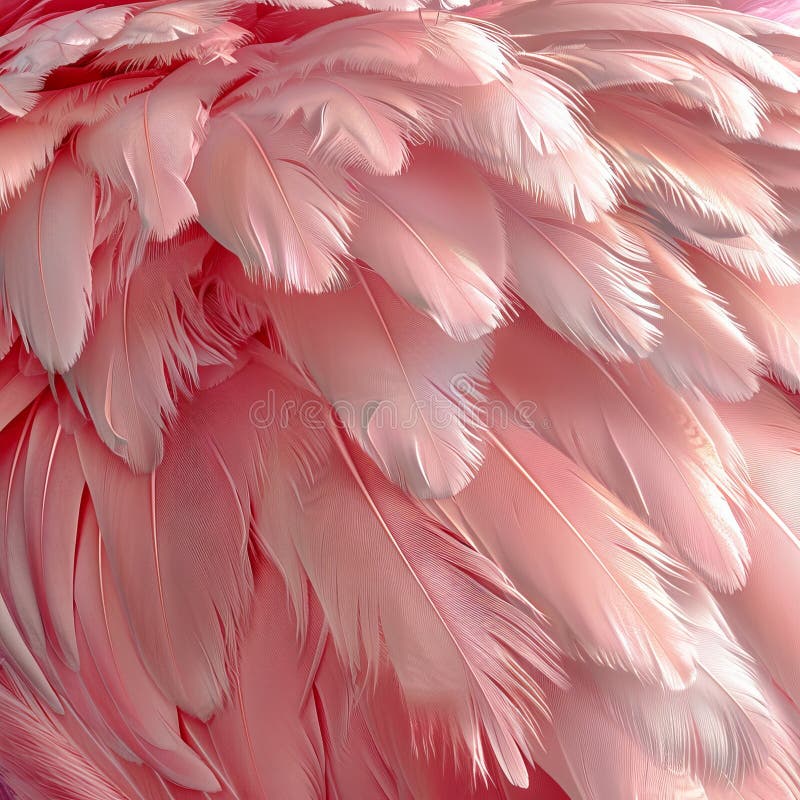 Pink Feathers Background, Flamingo Plume Pattern, Wings Feather Texture ...