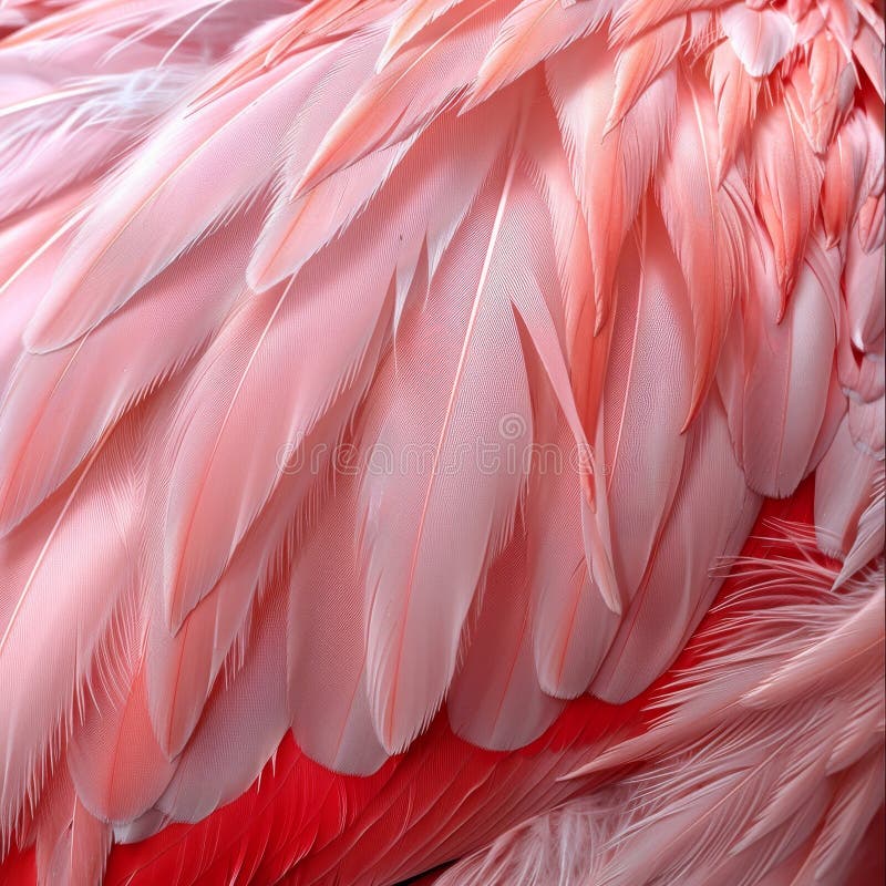 Pink Feathers Background, Flamingo Plume Pattern, Wings Feather Texture ...